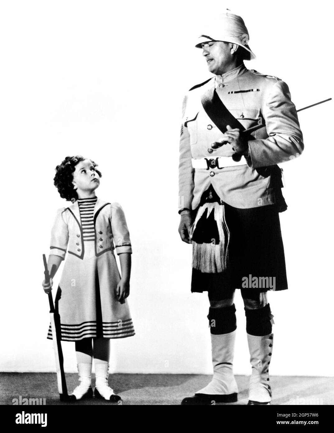 WEE WILLIE WINKIE, from left, Shirley Temple, Victor McLaglen, 1937, TM ...