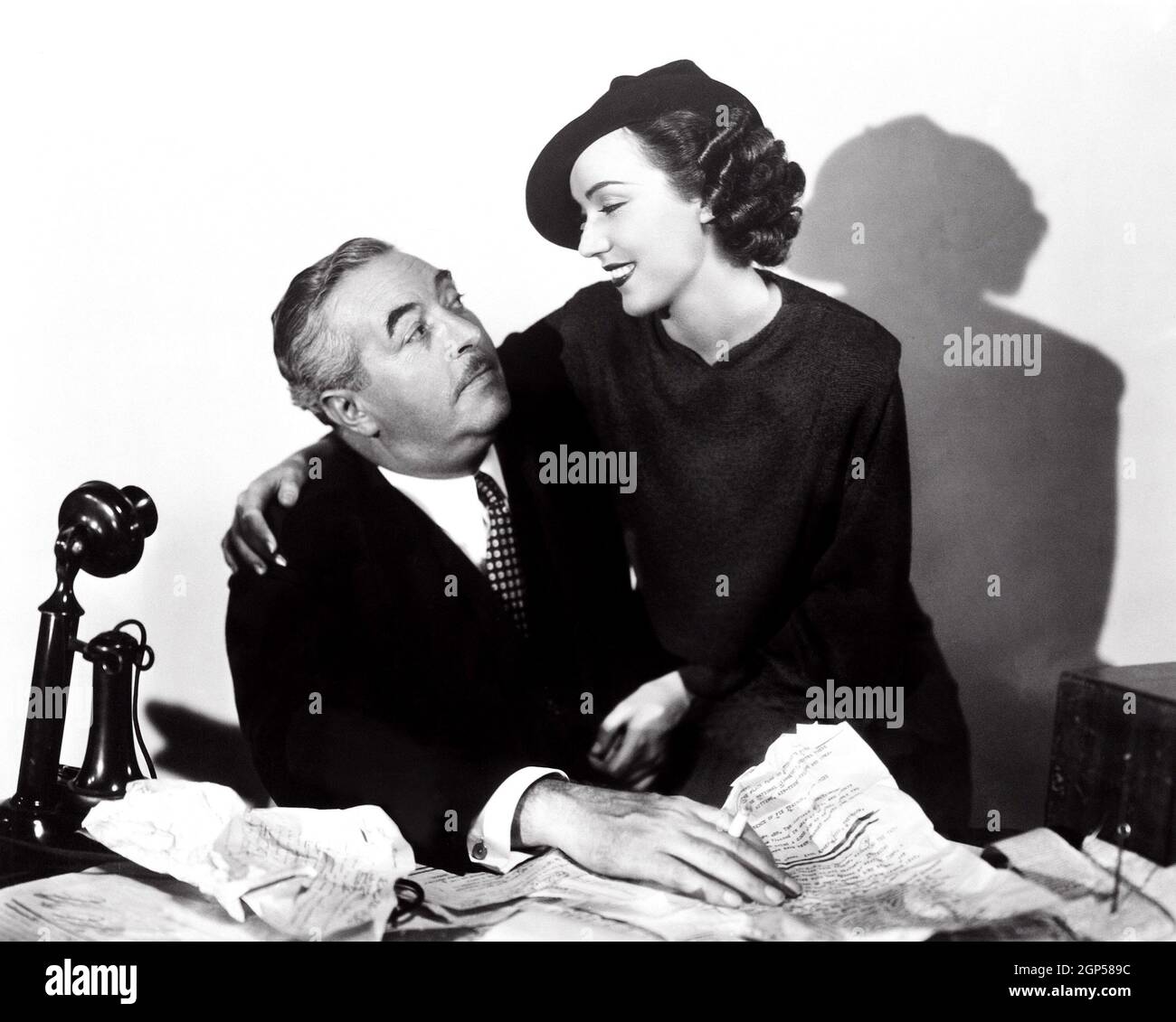 WHITE LIES, from left, Walter Connolly, Fay Wray, 1935 Stock Photo - Alamy