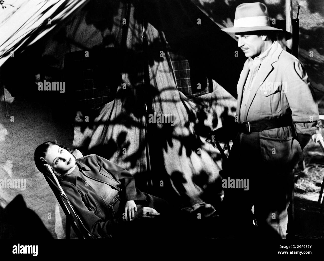 WHITE HUNTER, from left, June Lang, Warner Baxter, 1936. ©20th Century ...
