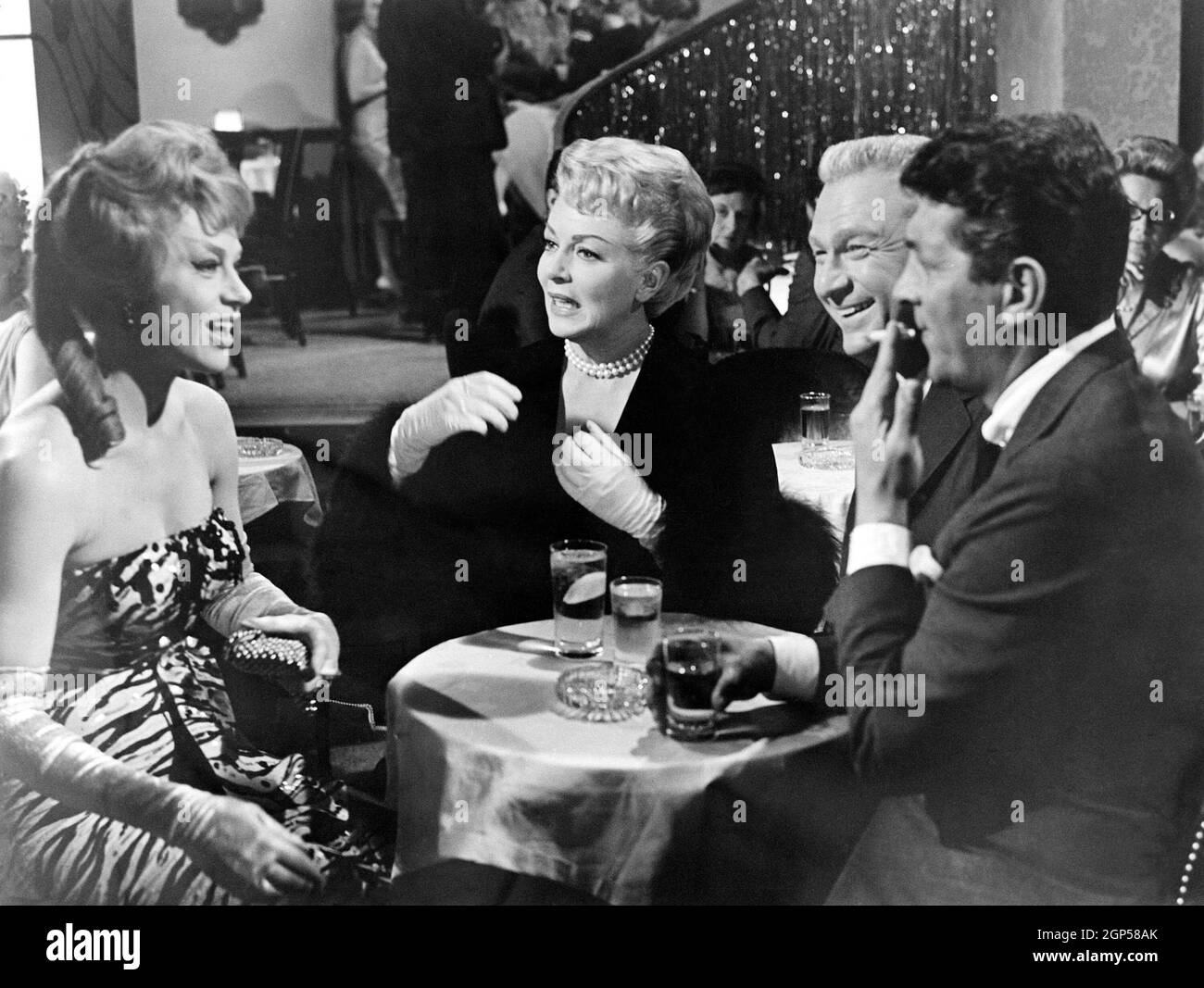 WHO'S GOT THE ACTION?, from left, Nita Talbot, Lana Turner, Eddie ...