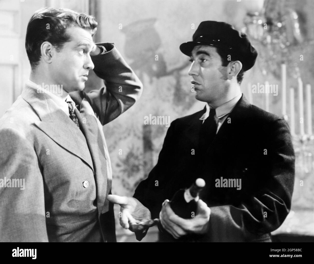 WHISTLING IN DIXIE, from left, Red Skelton, Rags Ragland, 1942 Stock ...