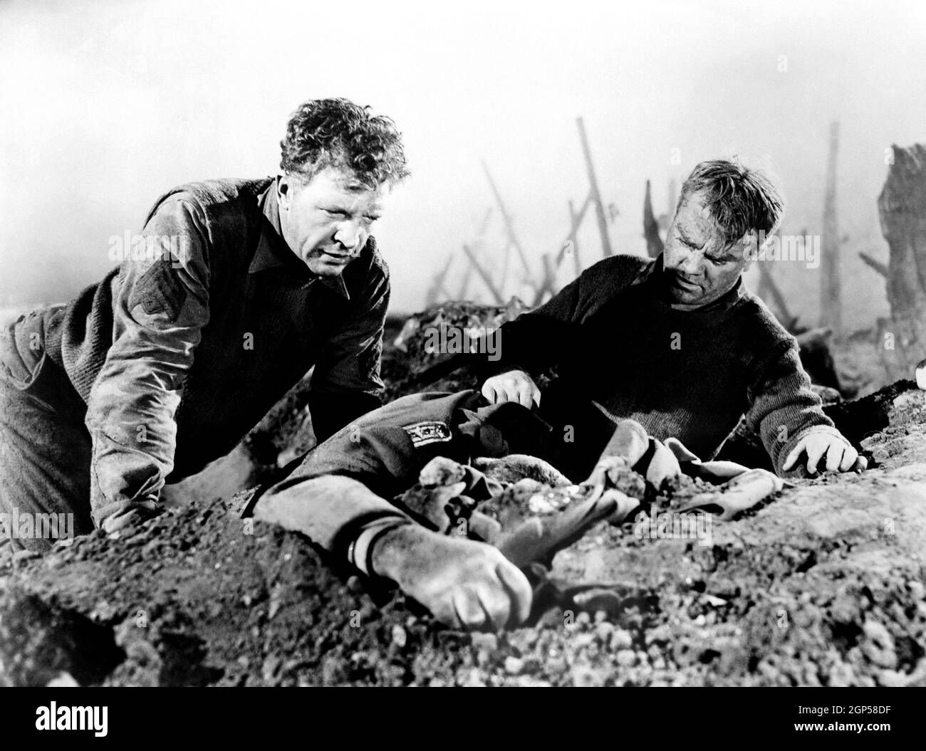WHAT PRICE GLORY, from left, Dan Dailey, James Cagney, 1952. TM ...
