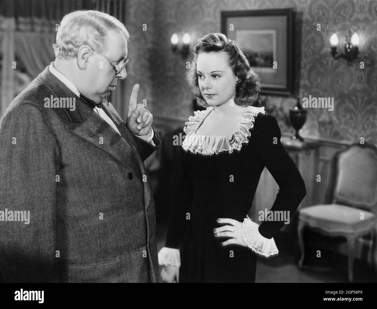 WINTERTIME, from left: S.Z. Sakall, Sonja Henie, 1943, TM & Copyright ...