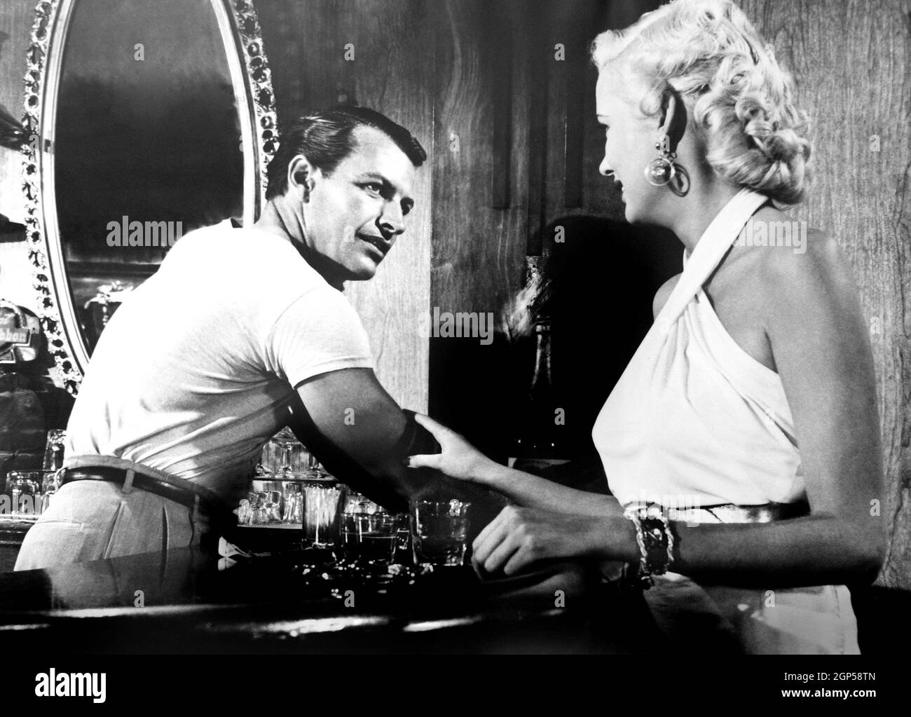 WICKED WOMAN, from left, Richard Egan, Beverly Michaels, 1953 Stock ...