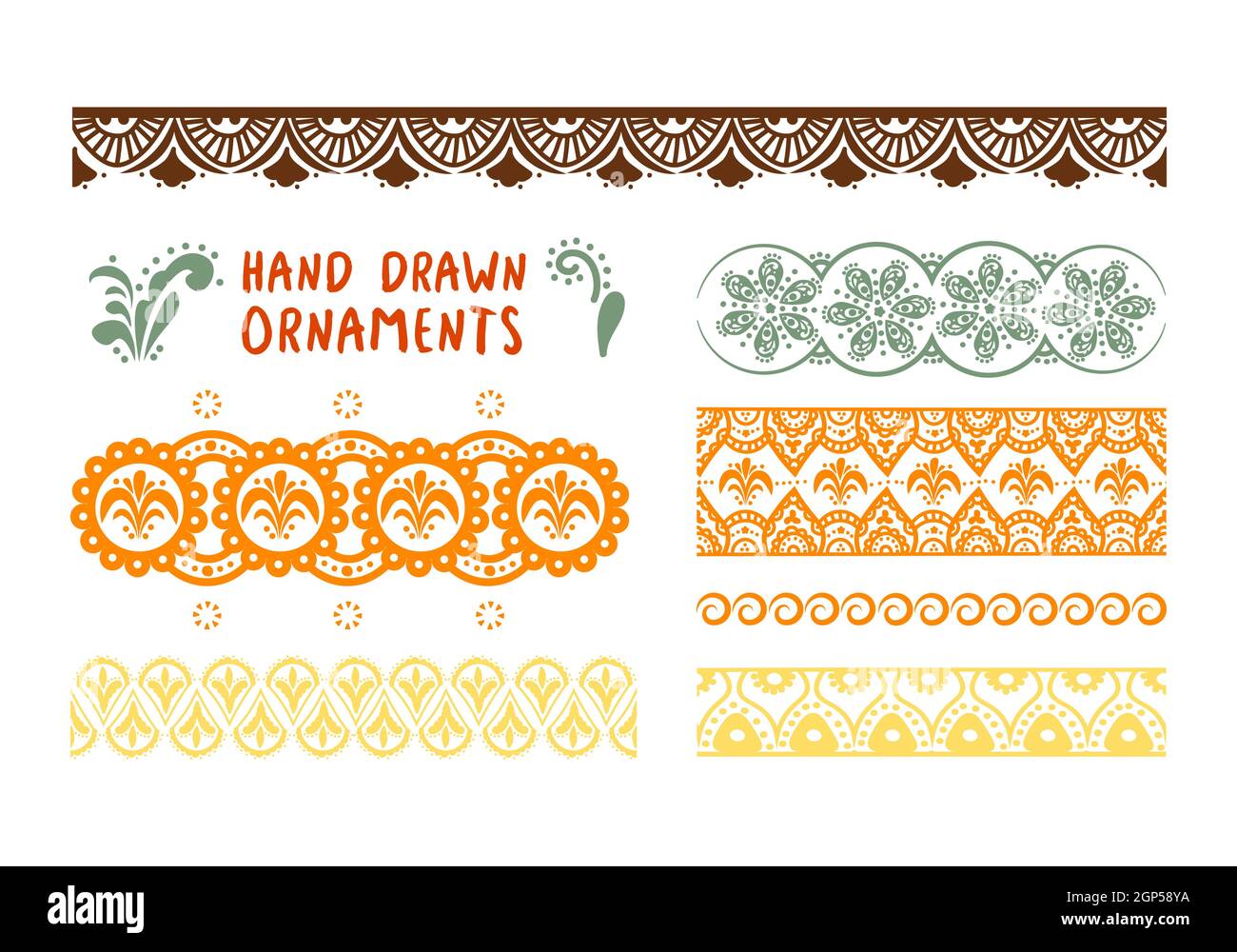 Asian Indian Decorative Border Green Lace, Saree Border, Indian Trims,