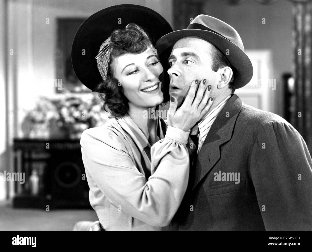 YOKEL BOY, from left, Joan Davis, Eddie Foy, Jr., 1942 Stock Photo - Alamy