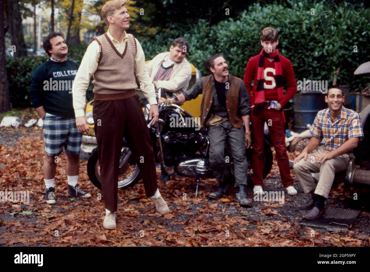 NATIONAL LAMPOON'S ANIMAL HOUSE, Delta Tau Chi Fraternity members from ...