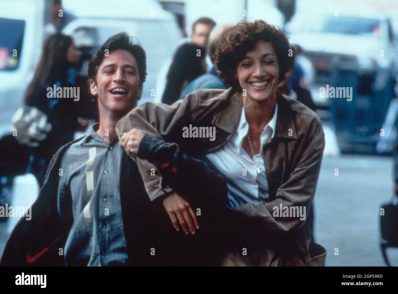 WISHFUL THINKING, from left: Jon Stewart, Jennifer Beals, 1997 ...