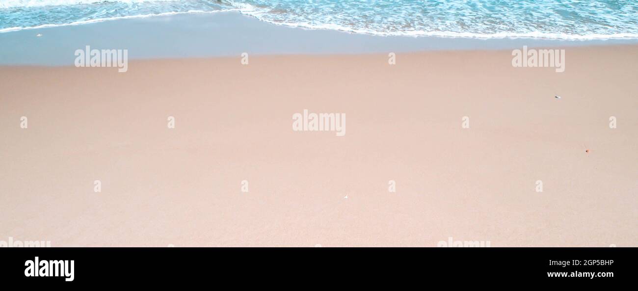 Sand on tropical beach on summer season. Simple beach background for ...