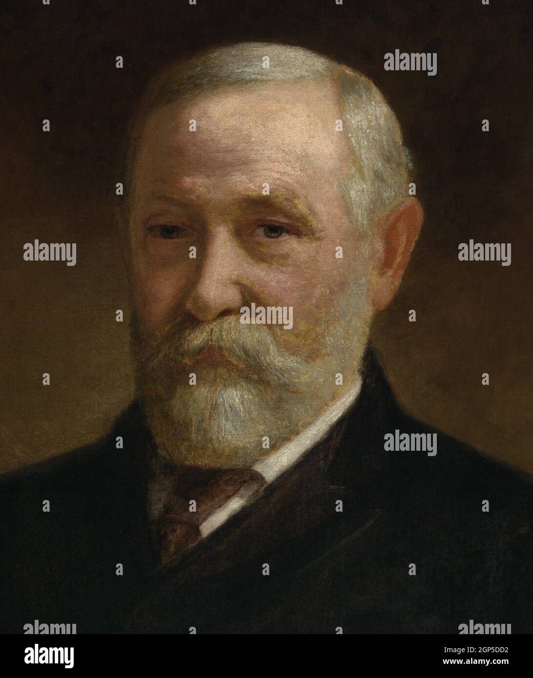 Benjamin Harrison, 23rd President of the United States, held office ...