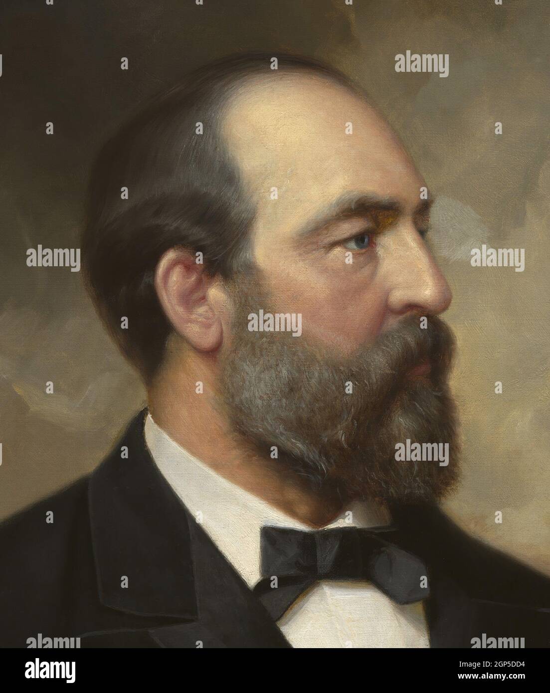 Portrait james garfield hi-res stock photography and images - Alamy