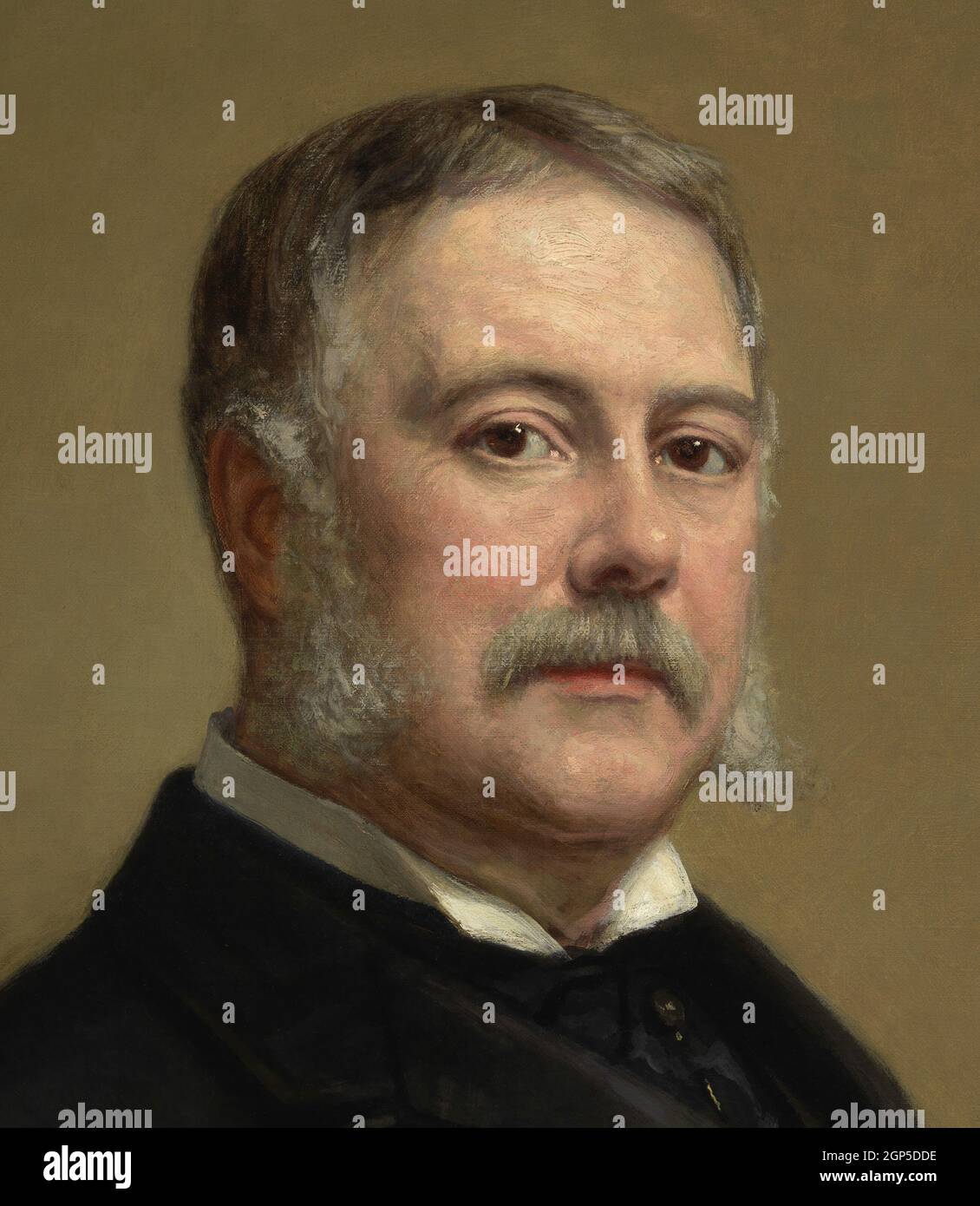 Chester Arthur, 21th President of the United States, held office from ...