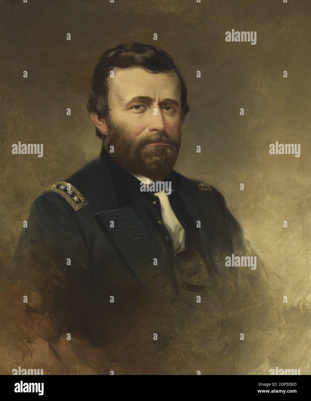 Ulysses Grant, 18th President of the United States, held office from ...