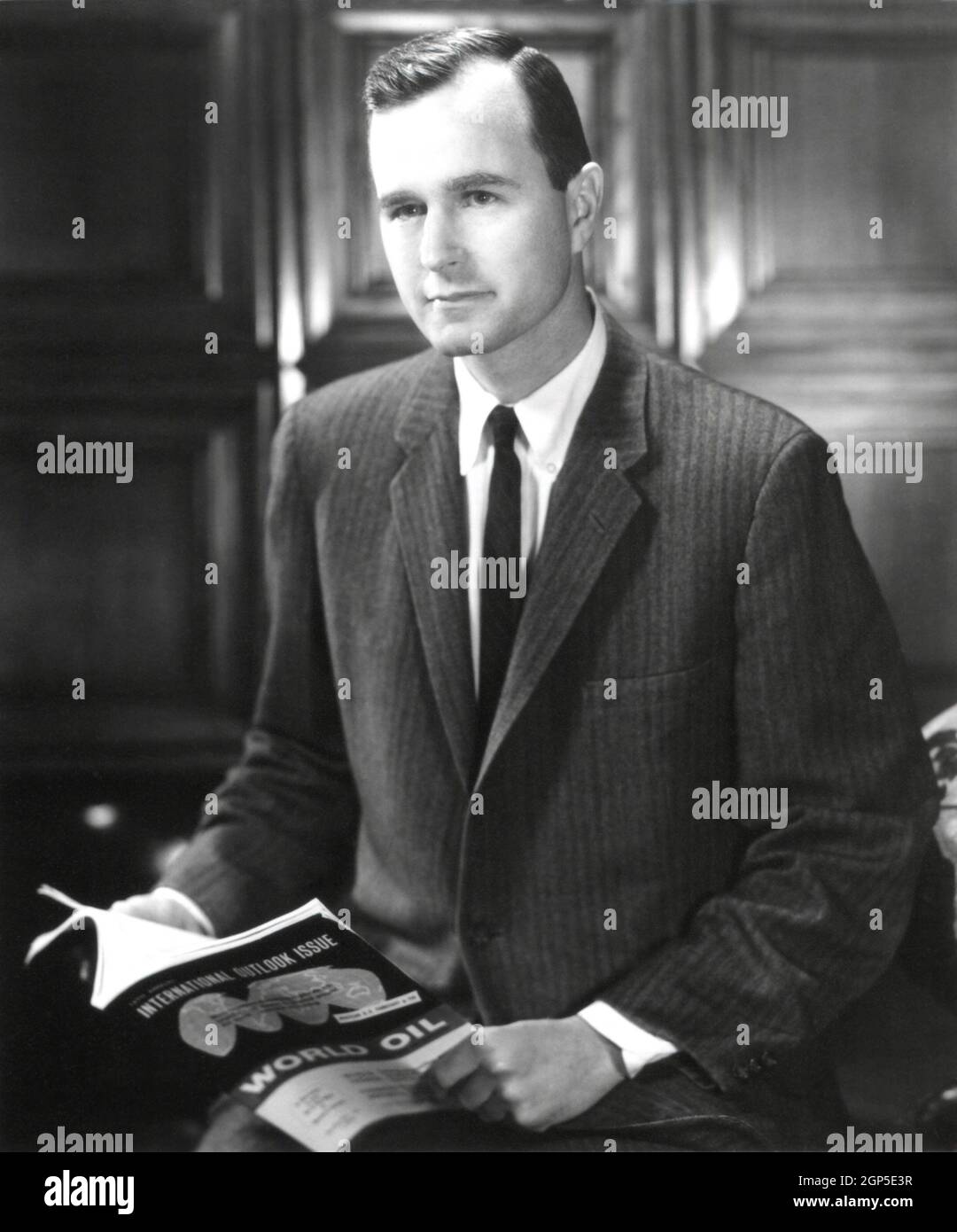 George Bush, as president of Zapata Off-Shore Oil company. He began ...
