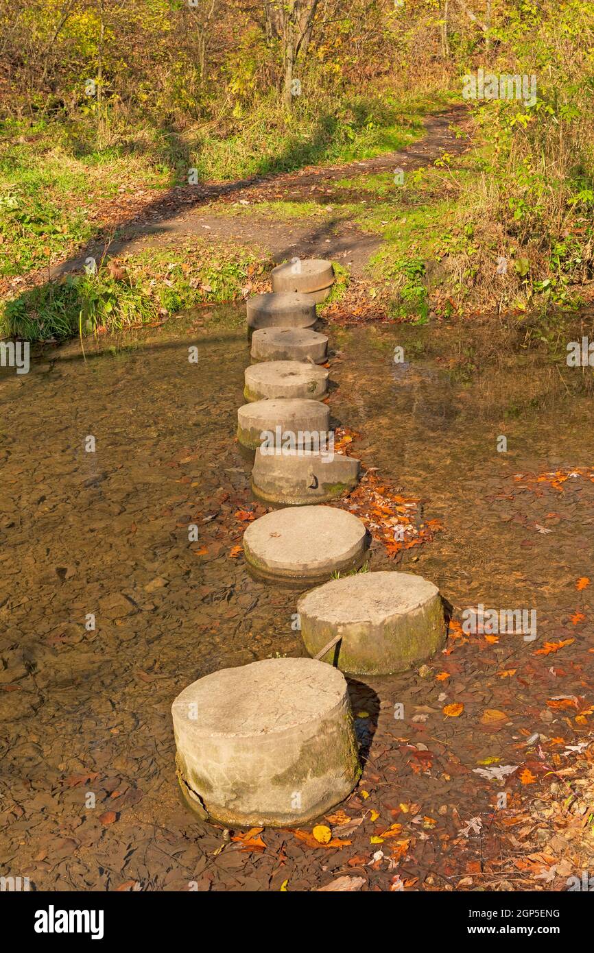 Stepping into creek hi-res stock photography and images - Alamy