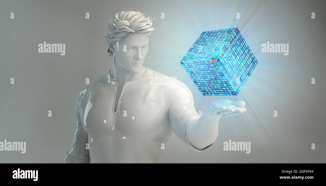 Online Marketing using Digital Multimedia as a Technology Concept Stock ...