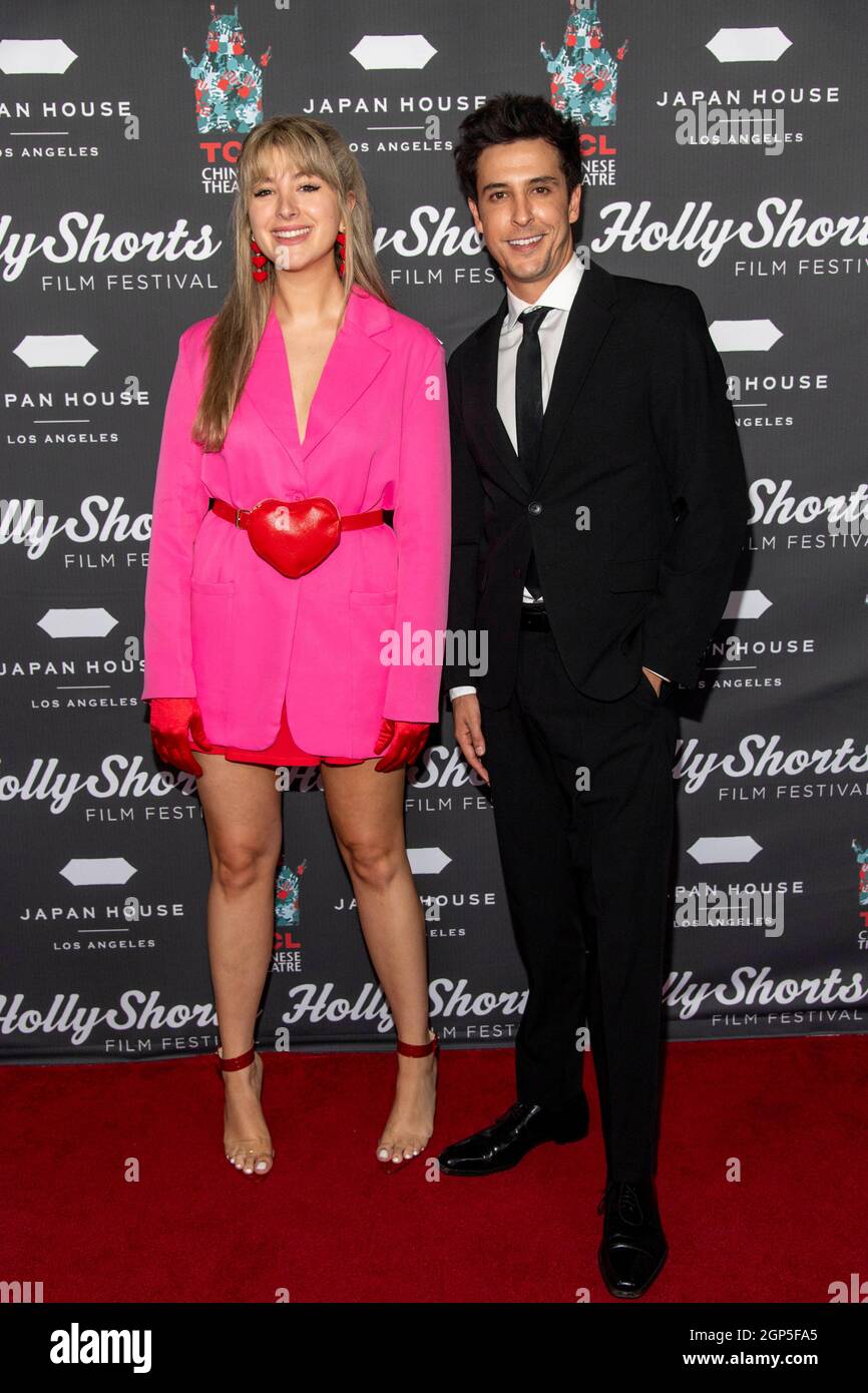 Brittney Rae, Ricky Herrera attend The 17th Annual HollyShorts Second ...