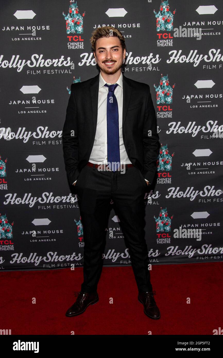 Nick Azzaro attends The 17th Annual HollyShorts Second Filmakers red ...