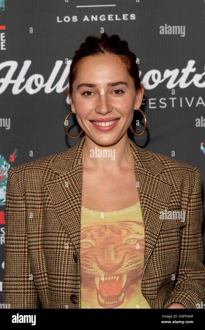 Jazlyn Yoder attends The 17th Annual HollyShorts Second Filmakers red ...