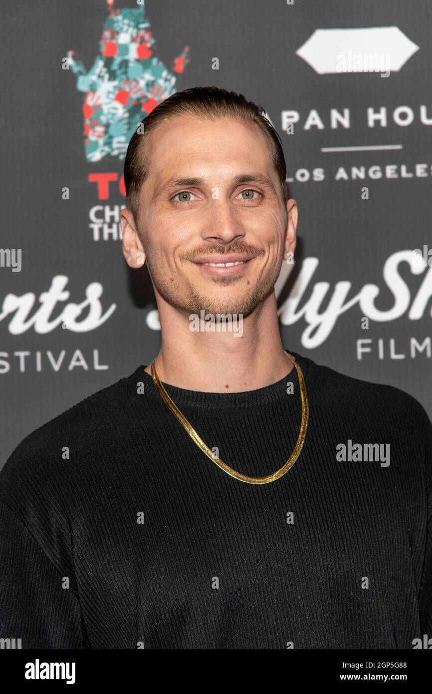 The 17th annual hollyshorts second filmakers red carpet hi-res stock ...