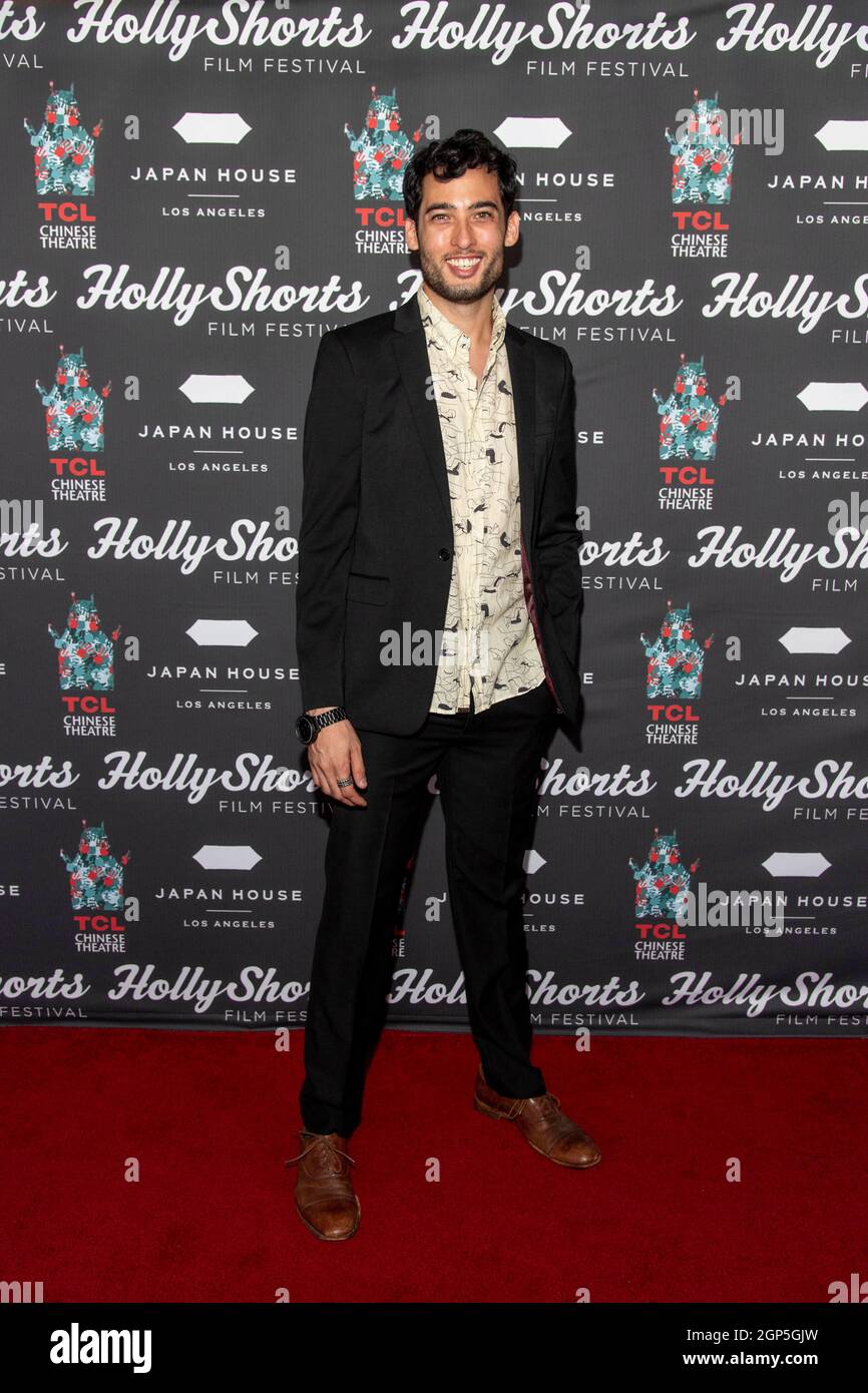 Tyler Ham Pong attends The 17th Annual HollyShorts Second Filmakers red ...