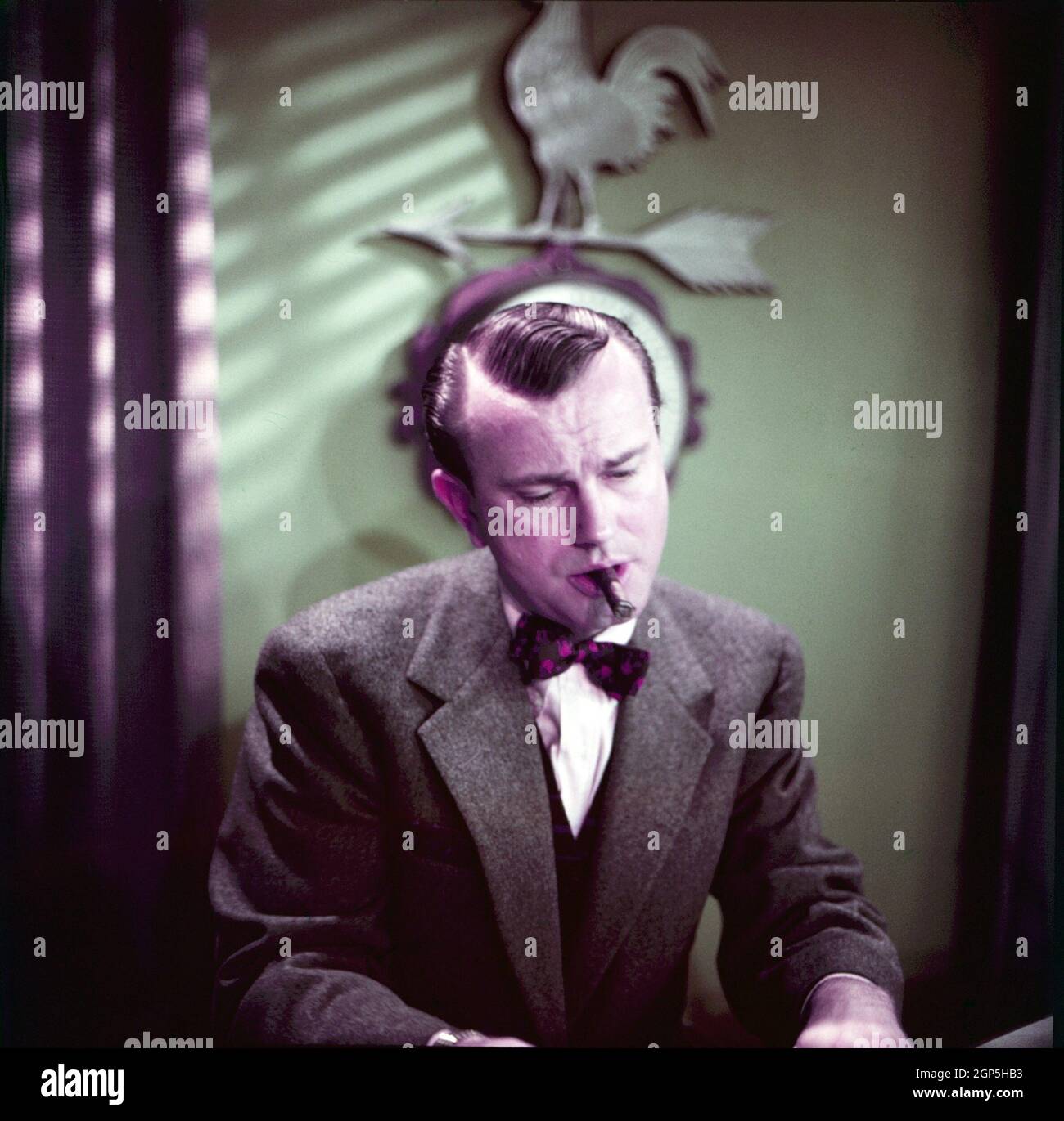 Jack Paar, 1950s. TV Guide / Courtesy Everett Collection Stock Photo ...
