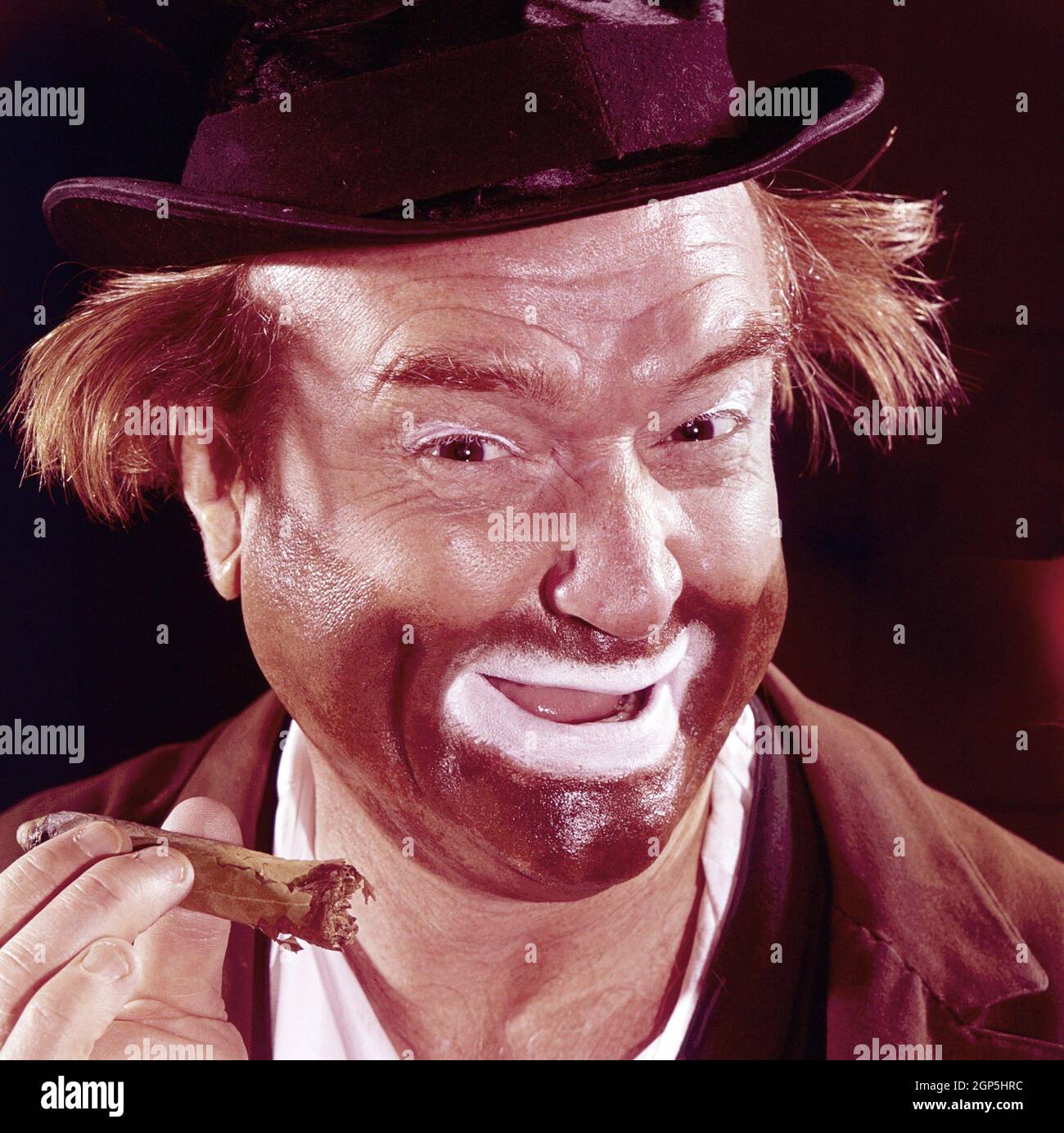 Red Skelton as Freddie the Freeloader, circa 1950s Stock Photo - Alamy
