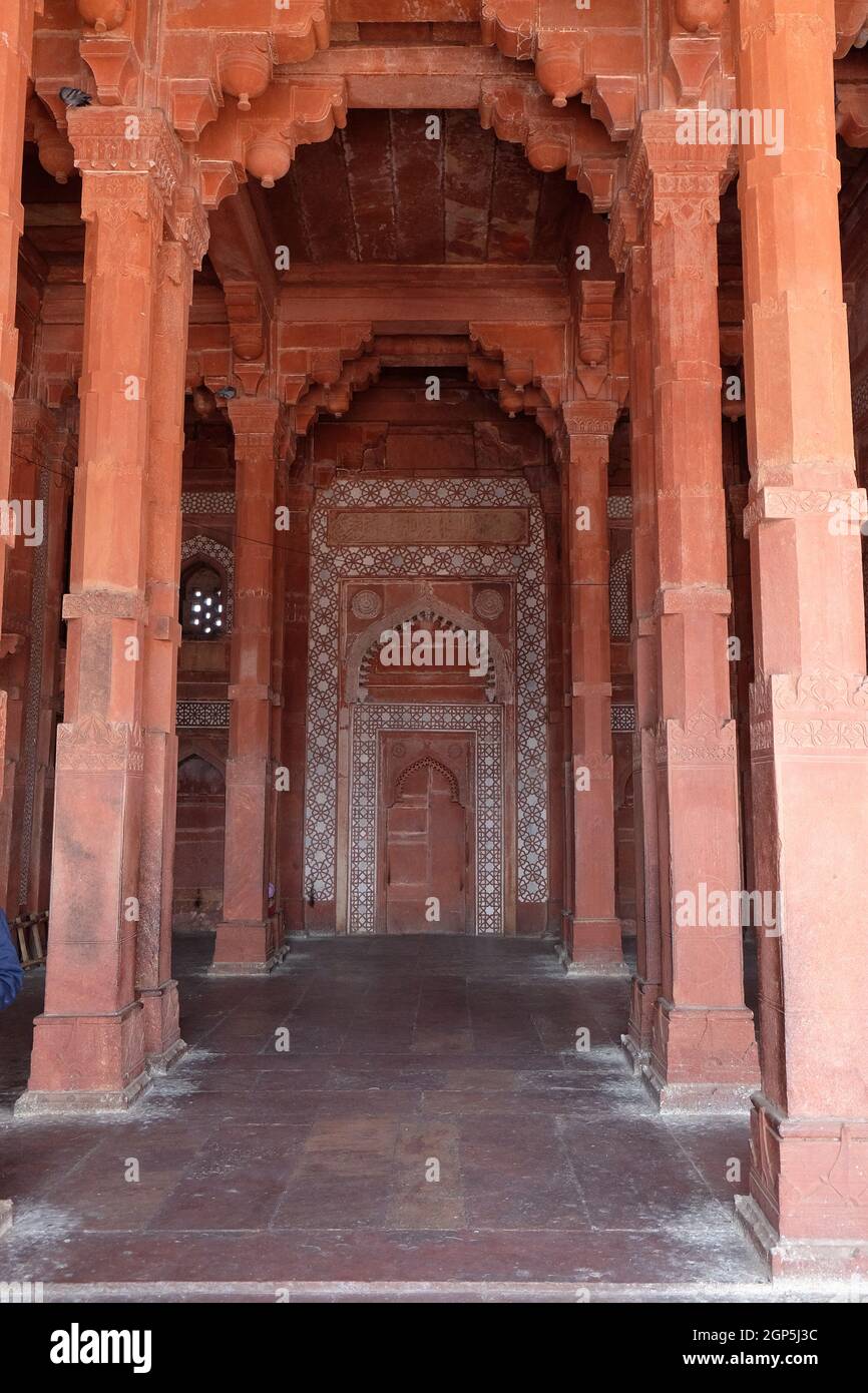Historical city constructed by Mughal emperor Akbar in Fatehpur Sikri ...