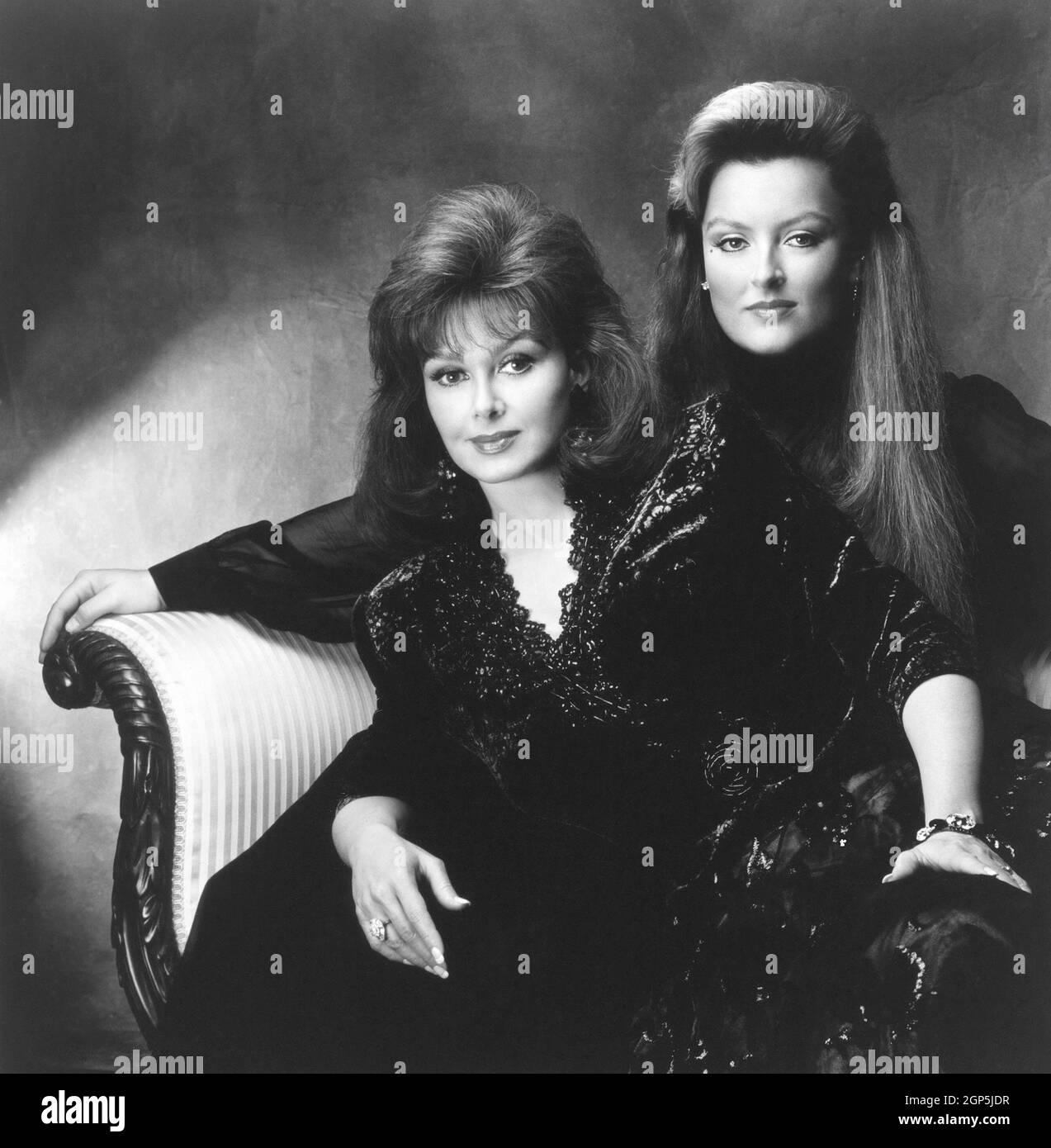 The Judds, from left: Naomi Judd, Wynonna Judd, circa 1990s Stock Photo ...
