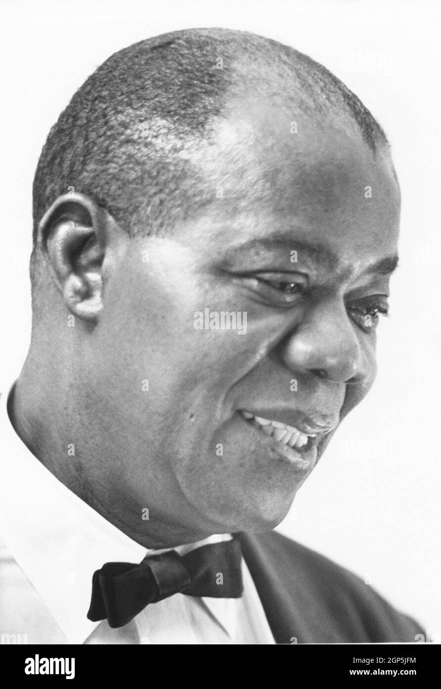 Louis Armstrong, circa 1950s Stock Photo - Alamy