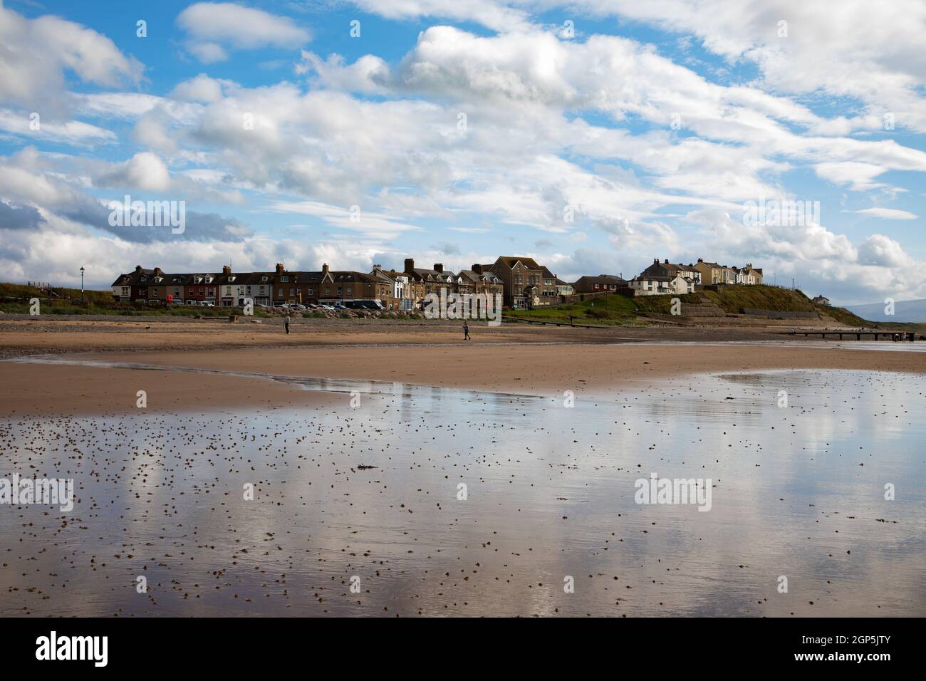 Seascale Beach, Seascale, Cumbria Stock Photo - Alamy