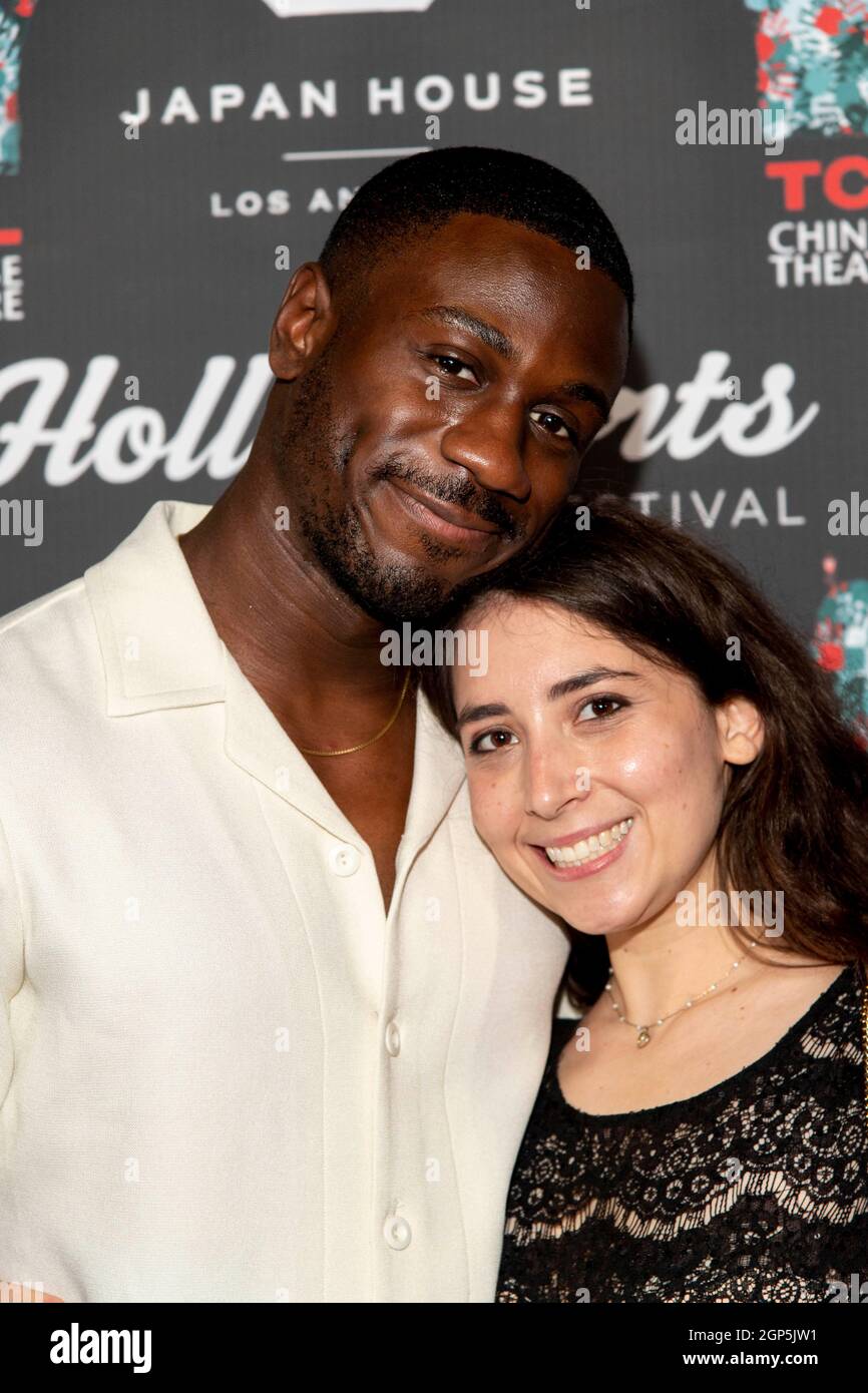 Los Angeles, USA. 27th Sep, 2021. Marchant Davis, Maggie Herskowitz ...