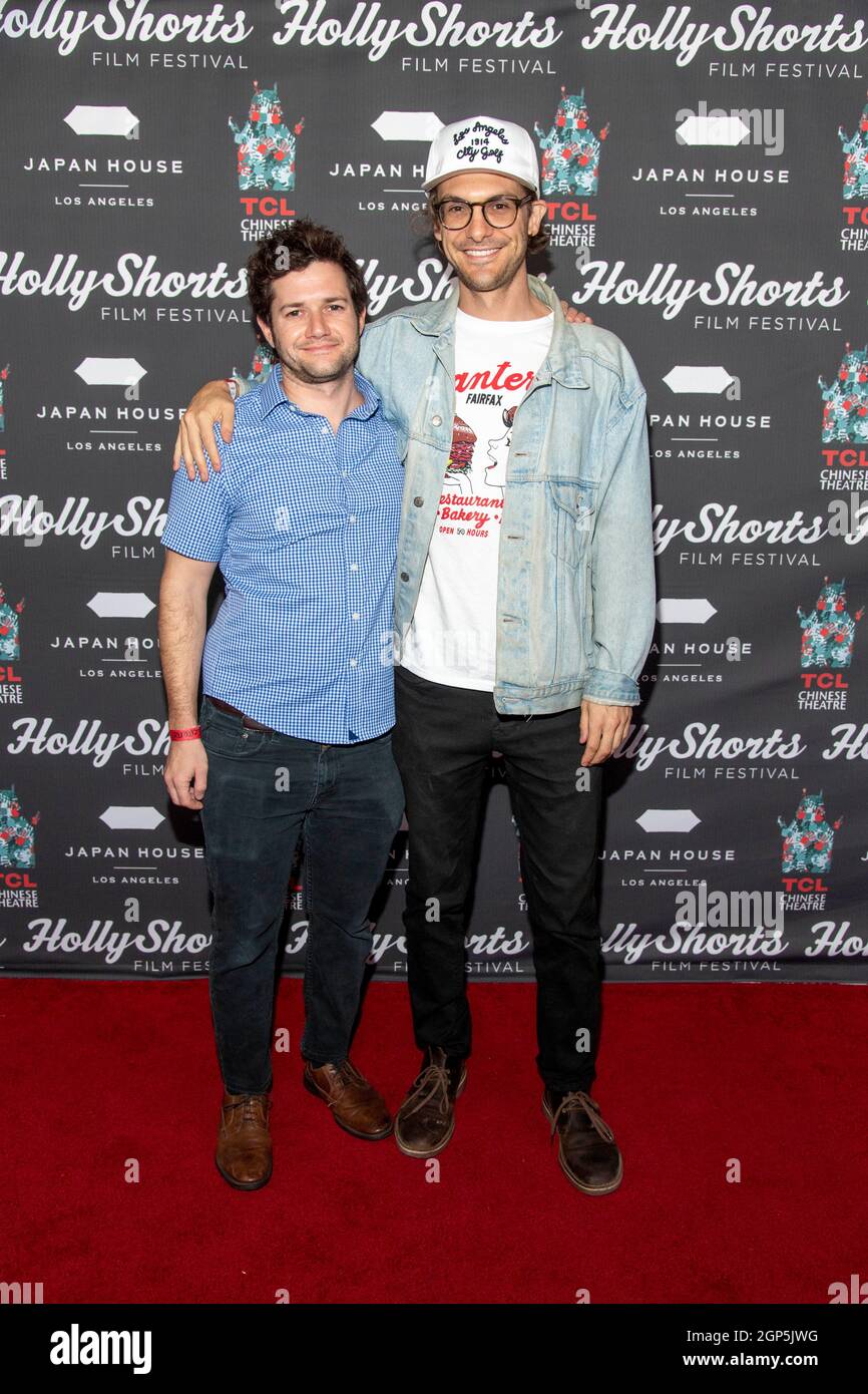 Los Angeles, USA. 27th Sep, 2021. Jonathan Rosenblit, David Ferino ...