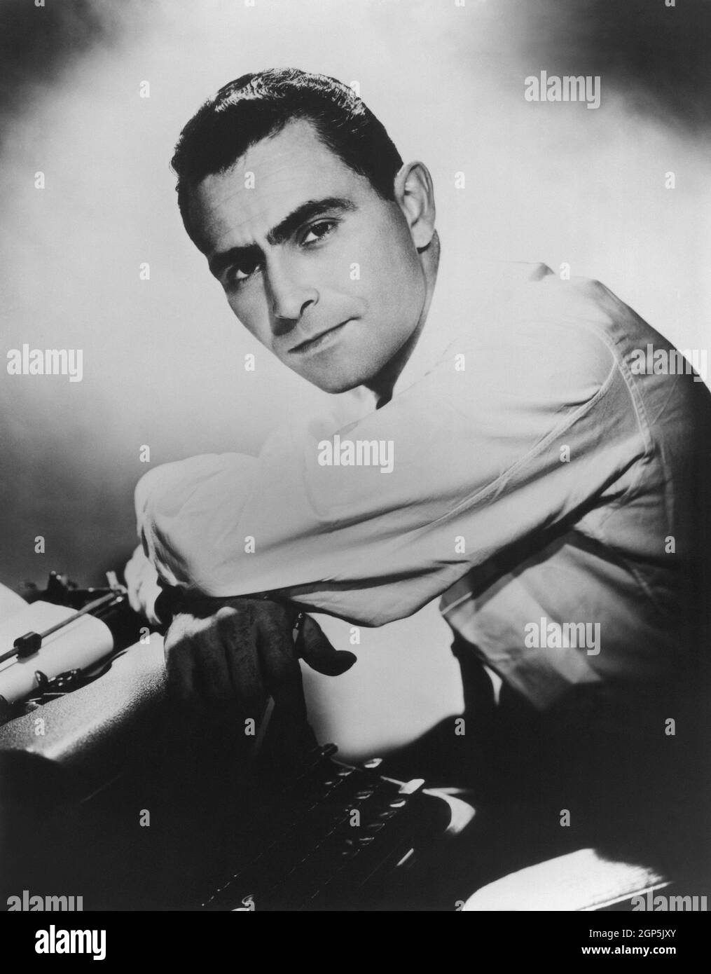 Rod Serling, writer and creator of THE TWILIGHT ZONE and NIGHT GALLERY ...