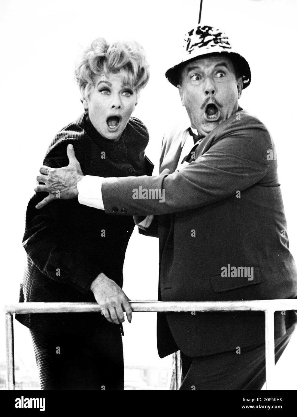 Heres Lucy From Left Lucille Ball Gale Gordon Lucy And The Great Airport Chase Season 1