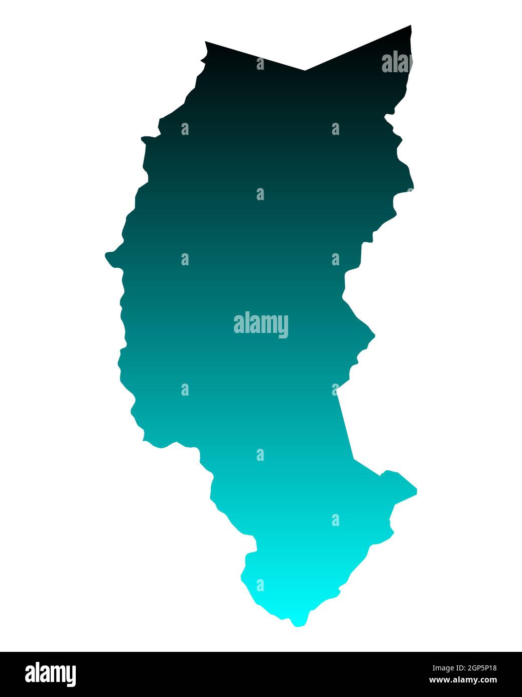 Map of Puno Stock Photo - Alamy