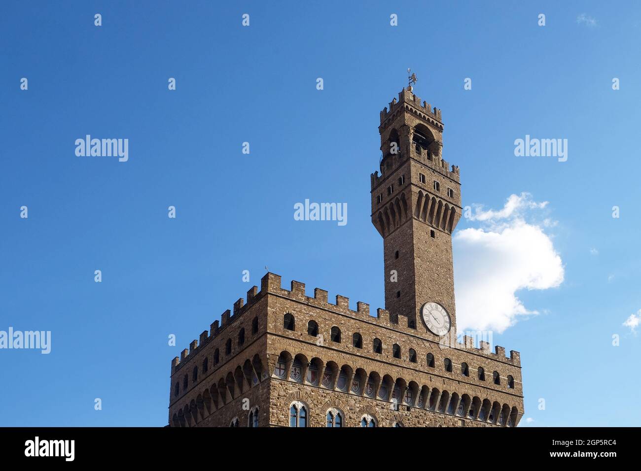 The Palazzo Vecchio (Old Palace) a Massive Romanesque Fortress Palace ...
