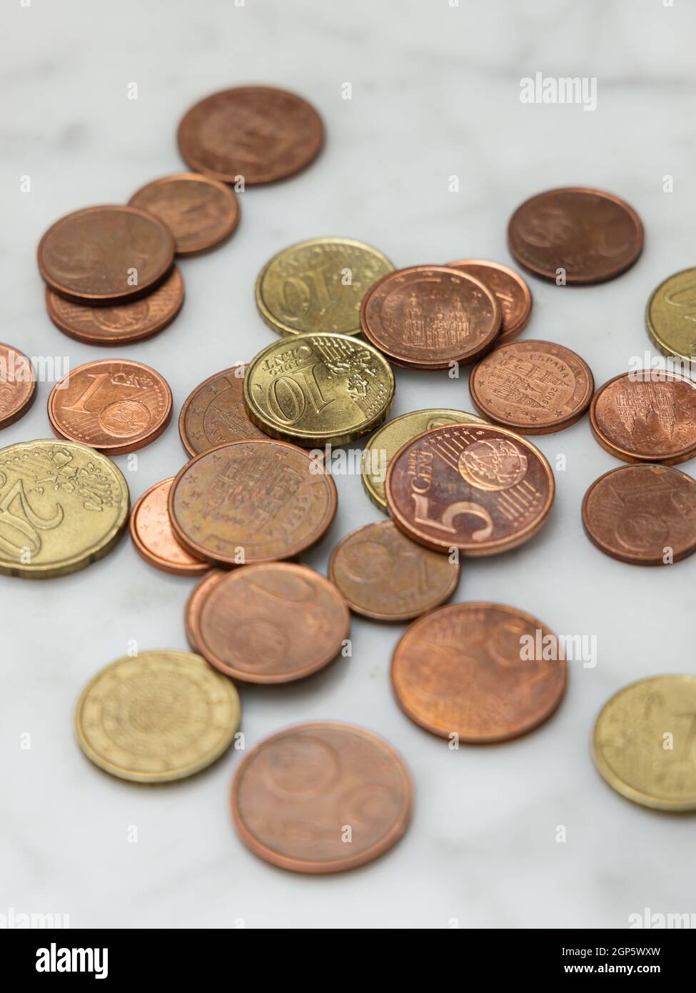 Stacked tower coins silver hi-res stock photography and images - Alamy