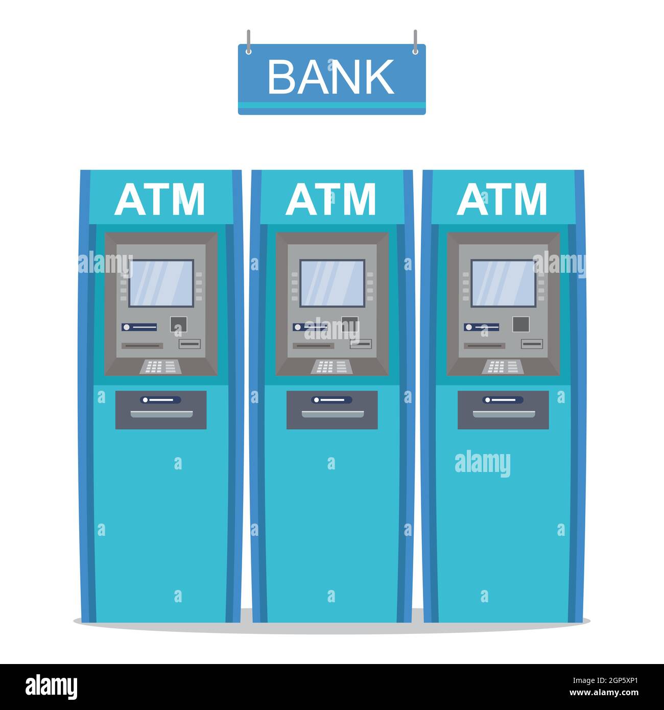 Atm dispensers Stock Vector Images - Alamy