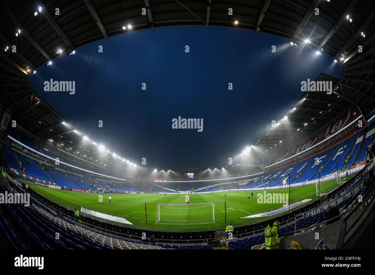 General view of Cardiff City Stadium, home of Cardiff City Stock Photo ...