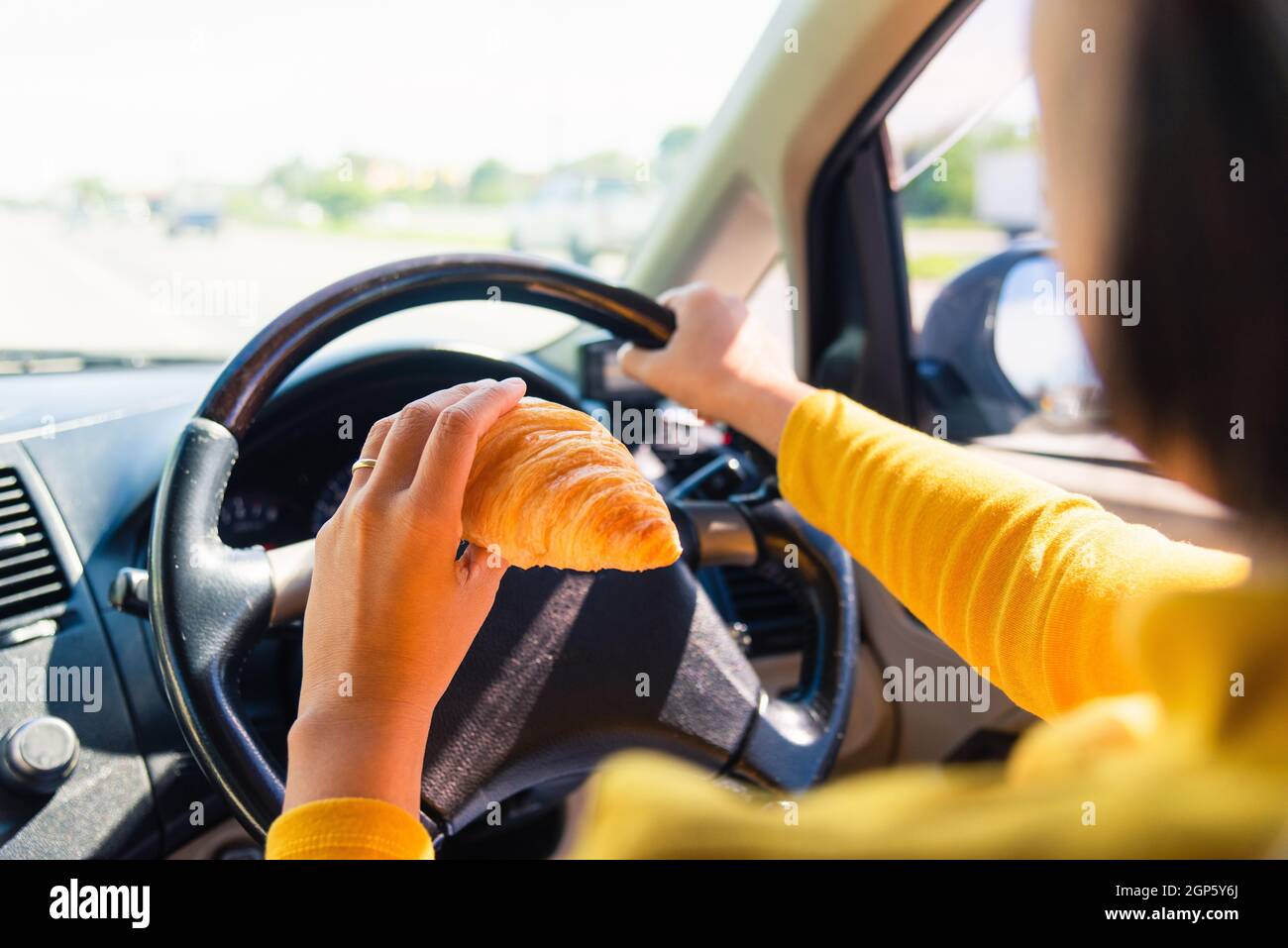 Lunch inside vehicle hi-res stock photography and images - Alamy