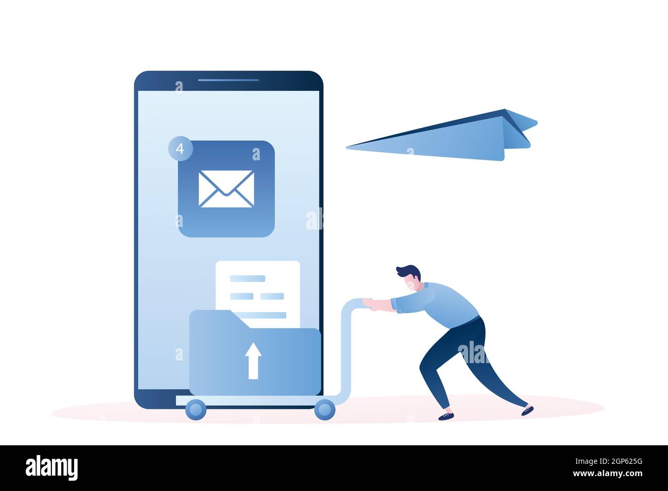 Incoming plane Stock Vector Images - Alamy