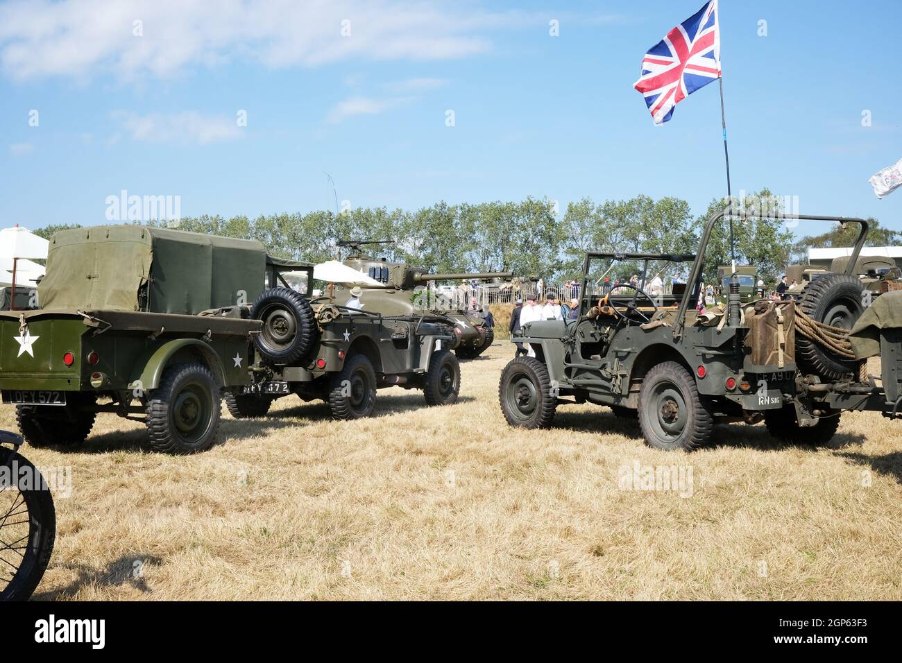 British military trailer hi-res stock photography and images - Alamy