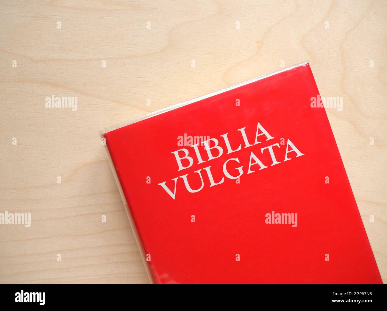 Biblia Vulgata (translation: Vulgate Bible) 4th century Latin version ...