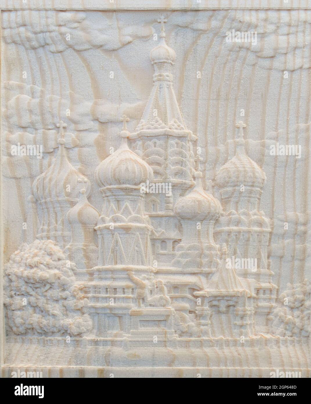 Carving on the machine with numerical control. Cut cutter machine bas ...