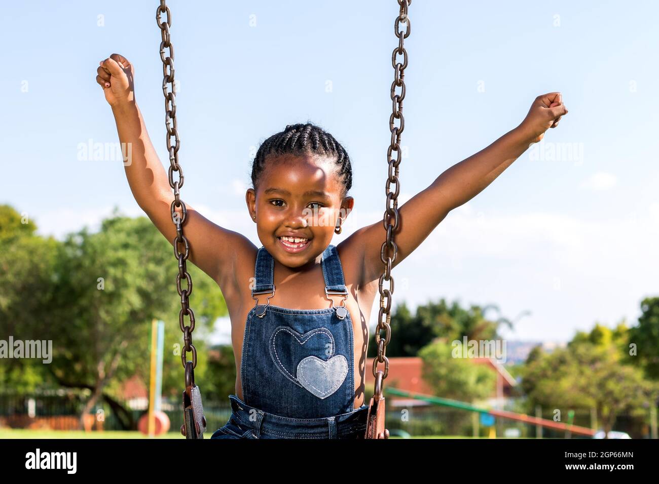 Kid raising hi-res stock photography and images - Alamy