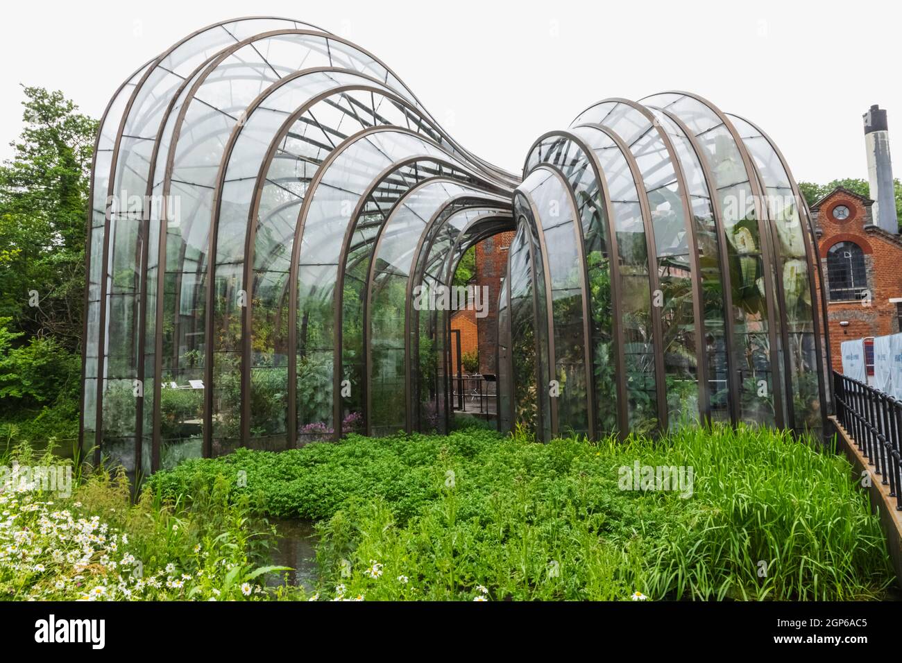 England, Hampshire, Laverton, Bombay Sapphire Gin Distillery, The ...
