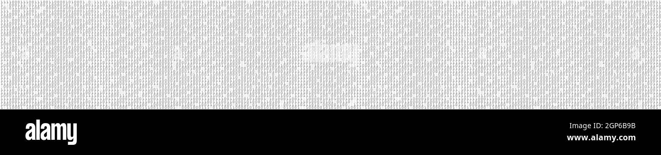 Computer Science Is A Binary Number System Programming Coding Hacker Concept Vector