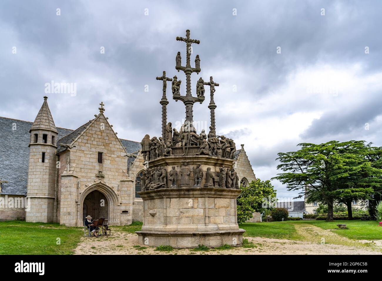 Plougonven parish close hi-res stock photography and images - Alamy