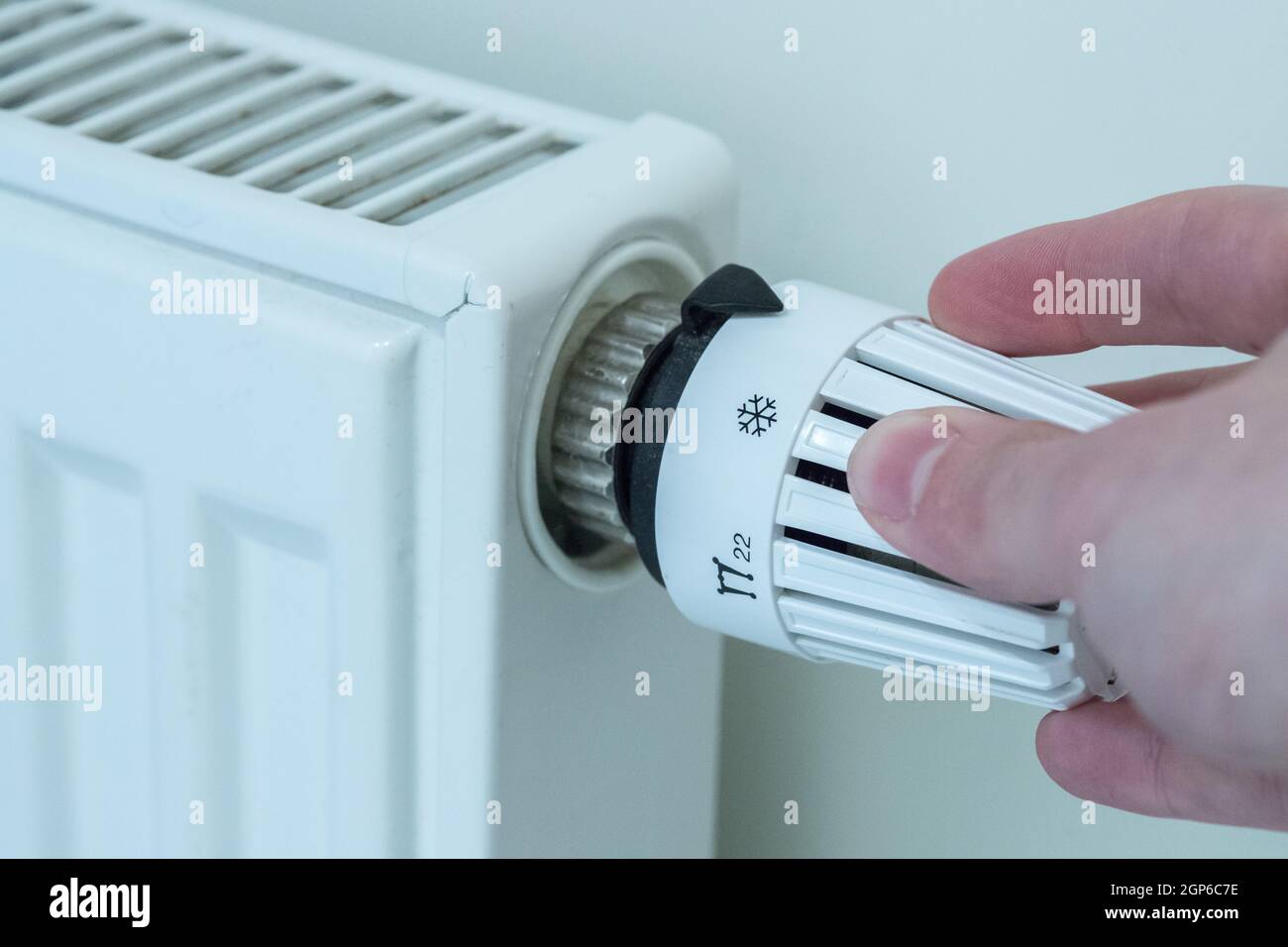 Close up picture of a heat regulator Stock Photo - Alamy